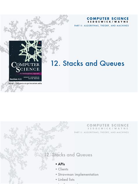 Cs12stacksqueues Pdf Queue Abstract Data Type Software