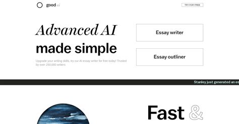 The Good AI Smart Essays In Seconds AI Powered Content Creation Aitoolnet