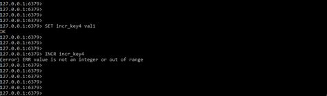 Redis INCR Incrementing Number Stored In The Key Using INCR