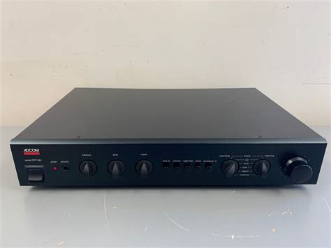 Adcom Gfp 565 Stereo Preamplifier The Turntable Store
