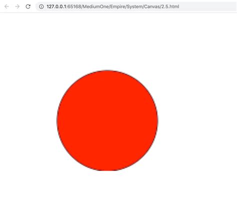How To Draw Circle Using Javascript