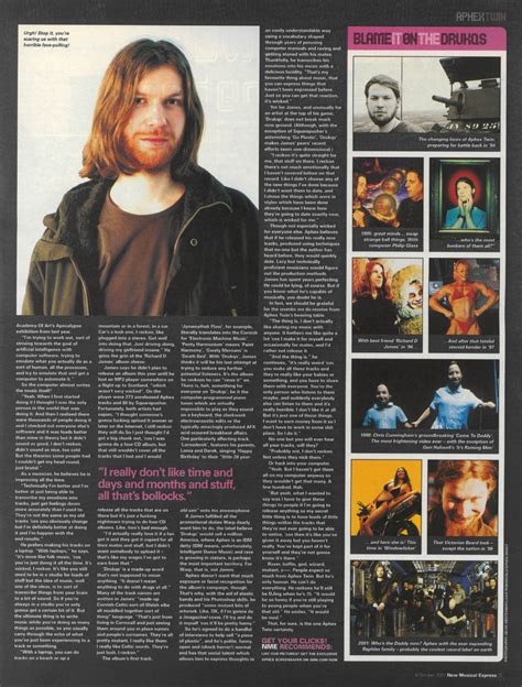 Aphex Twin Nme 6th October 2001 Artofit