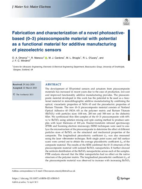 Fillable Online A Review On Additive Manufacturing Of Functional Gradient Fax Email Print