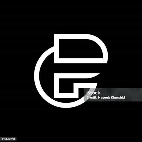 최소한의 Cp 로고 고급 배경에 Pc 편지의 아이콘입니다 Cp 모노그램 이니셜을 기반으로 한 로고 아이디어 전문적인 다양한 문자 기호와 배경에 Pc 로고 0명에 대한 스톡