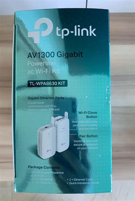 Tp Link Av1300 Gigabit Powerline Ac Wi Fi Kit Computers And Tech Parts And Accessories Networking