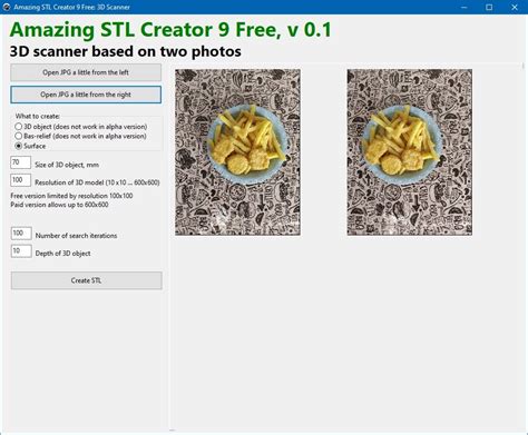 Release Of Alpha Version Of Amazing Stl Creator 9 3d Scanner U Posmetyev