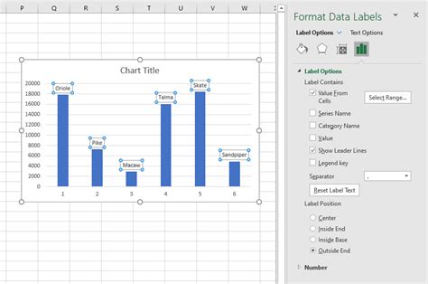 How To Add Data Labels In Excel Design Talk