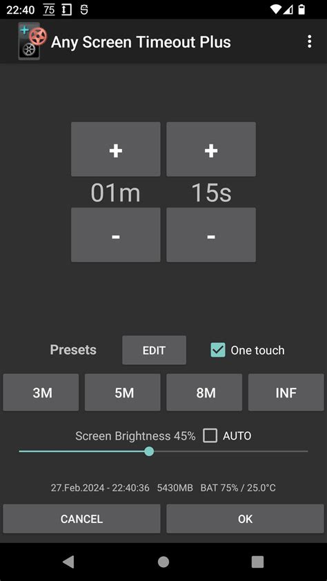 Any Screen Timeout Plus Latest Version 1 5 0 For Android