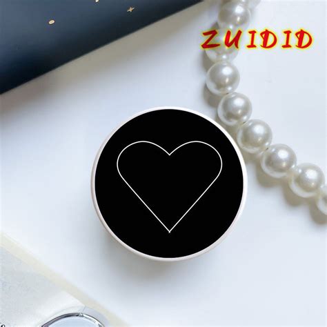 Cd Pattern Metal Surface Phone Expanding Socket Stand Grip For