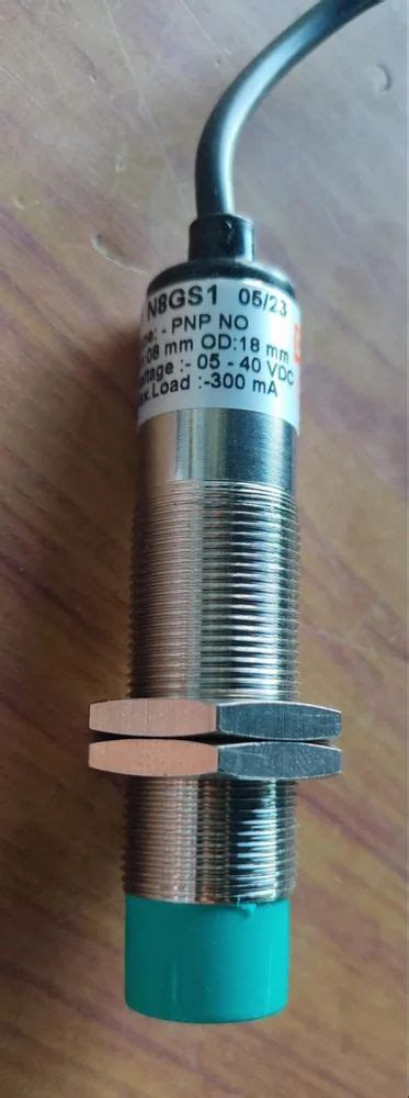 Mm M Inductive Proximity Sensor NON FLUSH PNP NO N GS V At Rs Piece In Ahmedabad