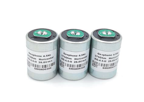 Sm6 Geophone 45hz Horizontal 45 Hz Geophone Sensor Sensitivity 288