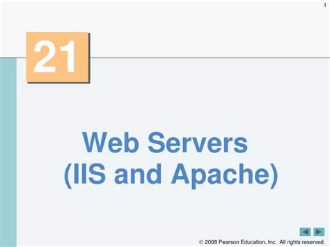 Ppt Web Servers Iis And Apache Powerpoint Presentation Free Download Id1731042