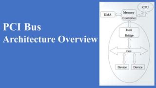 Difference Between PCI PCI X PCIe PPTX Computer Peripherals Computing