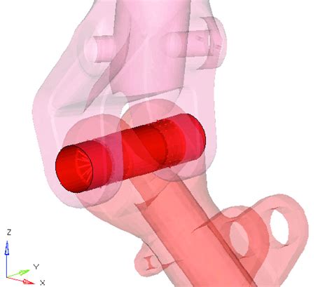 Pin Linking The Main Fitting And The Trailing Arm Figure Modelling Download Scientific