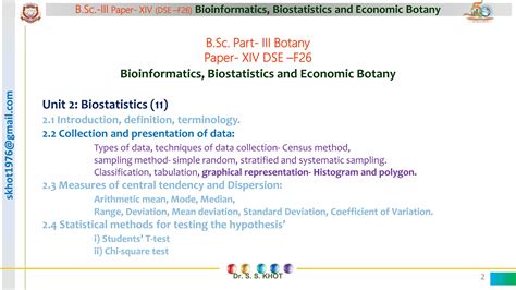 4 Biostatistics Graphical Representation Histogram And Polygon Pptx