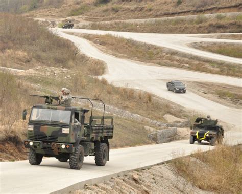 Soldiers Conduct Convoy Live Fire Exercise Article The United