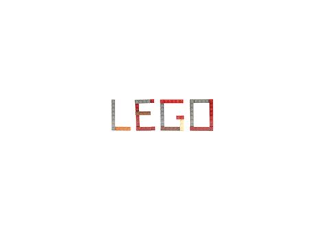 Lego Font On Behance