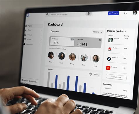 Dashboard Ui Screen Behance