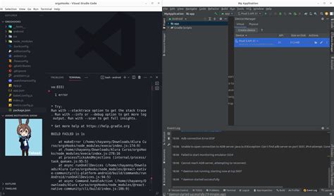 Bug Erro Para Executar O Emulador React Native Utilizando E