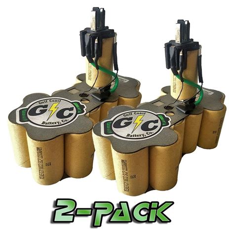 Dewalt Volt Dc Battery Replacement Internals Tenergy Ah Nicd