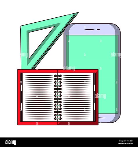 Elearning Online Education And Knowledge Symbols Stock Vector Image Art Alamy