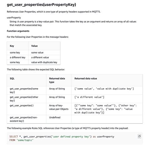 Aws Iot Core Mqtt V5 で追加されたユーザープロパティを ルール で取得して Lambda で使用してみました