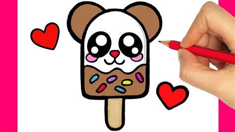 How To Draw A Kawaii Ice Cream Step By Step