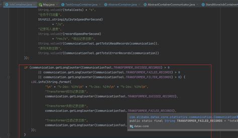 Datax的transformer成功记录总数transformer失败记录总数transformer过滤记录总数为null · Issue