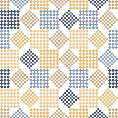 Premium Vector Seamless Geometric Pattern With Rectangles Vector Illustration