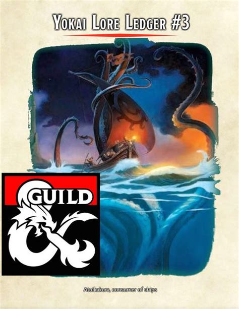 Yokai Lore Ledger 3 Atuikakura Rpg Item Rpggeek