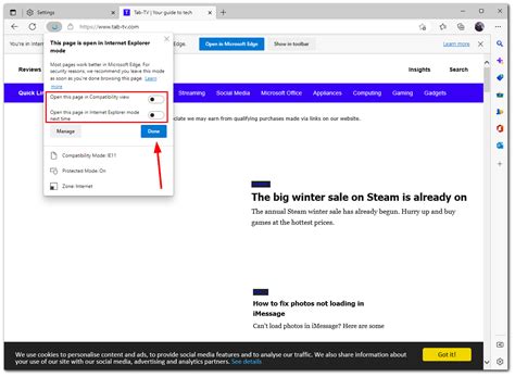 How To Use Compatibility Mode In Microsoft Edge Tab TV