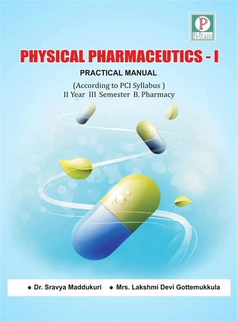 Physical Pharmaceutics I Practical Manual At Rs 65piece Physical