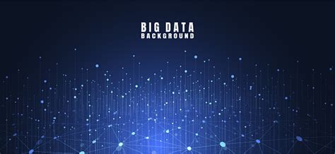 빅 데이터와 추상 기술 배경입니다 인터넷 연결 과학 및 기술 분석 개념 그래픽 디자인의 추상적 인 감각 벡터 일러스트 0명에 대한 스톡 벡터 아트 및 기타 이미지 Istock