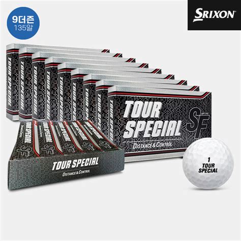 핫딜 9더즌135알 2024 스릭슨 유러피언 투어 스페셜 골프볼 유럽수출 화이트 2피스 딜팡 골프용품 전문쇼핑몰
