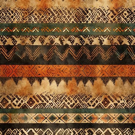 Premium Ai Image African Ethnic Pattern