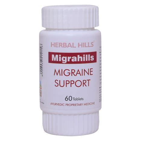 Herbal Migrahills Migraine Support 60 Tablets Baystore