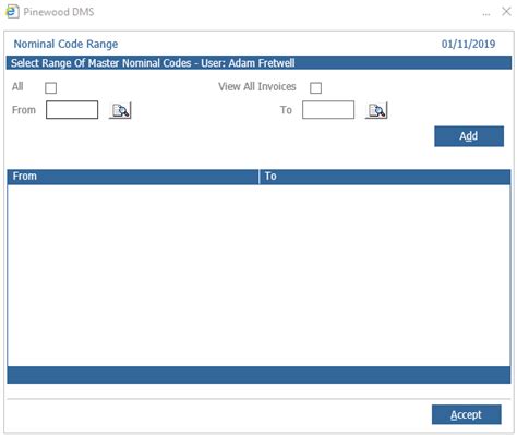 📝 Giving Users Access To Nominal Codes Pinewood Technologies Plc