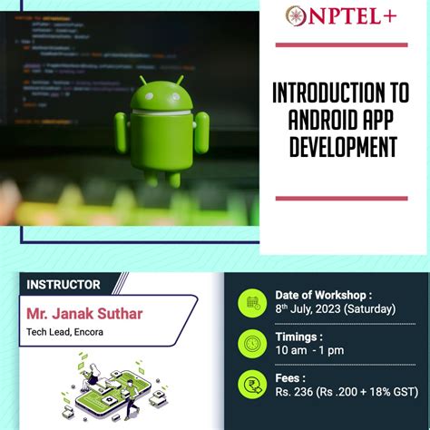 Nptel Android Appdevelopment Androidapp Coding Upskilling