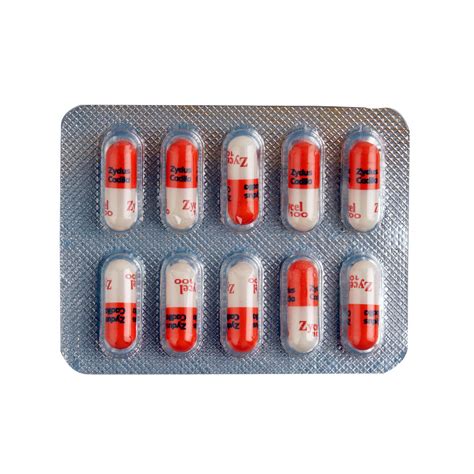 Buy Zycel 100mg 10 Capsules Online At Best Prices Wellness Forever