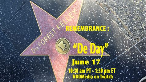 “de Day” Guests Remember Deforest Kelley Trekland