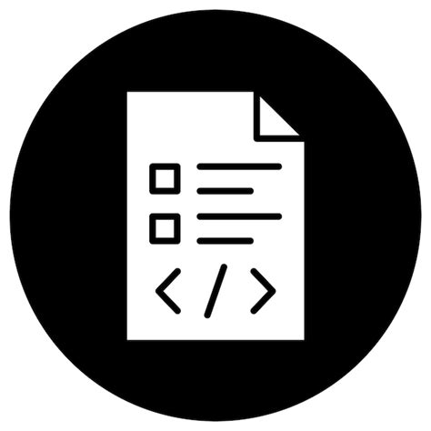 Premium Vector Script Vector Icon Design Illustration