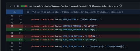 『cve』简析cve 2024 22243springframeworkurlparsingwithhostvalidation及其绕过cve 2024 22259 Csdn博客