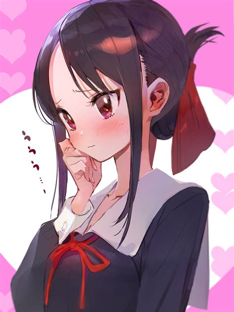 Blushing Kaguya Rkaguyasama