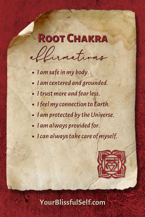 11 Ways To Unblock Your Root Chakra With Free Printables Artofit