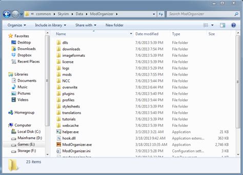 common application data folder