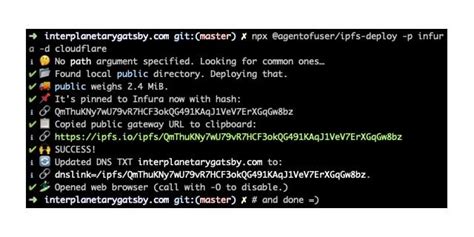 Ipfs Deploy Zero Config Cli To Deploy Static Websites To Ipfs R