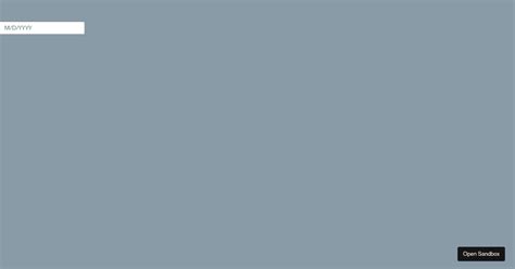 blueprint dateinput2 using dateinput css codesandbox