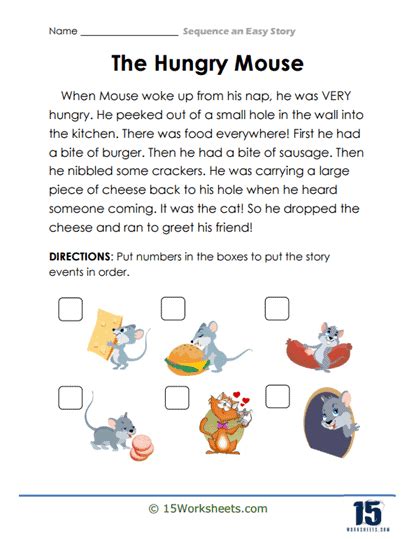 Story Sequencing Worksheets 15 Worksheets Library