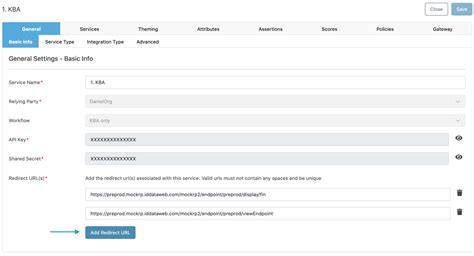 Add Redirect Urls Oidc