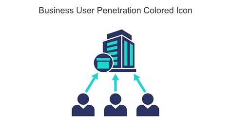 Business User Penetration Colored Icon In Powerpoint Pptx Png And Editable Eps Format Ppt Sample